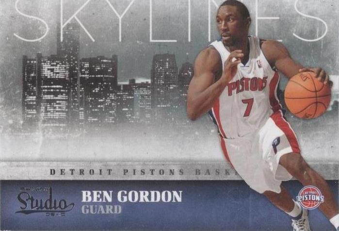 2009-10 Panini Studio - Skylines Ben Gordon #8 for sale online | eBay
