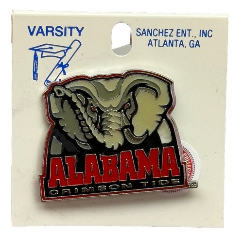 Alabama Crimson Tide Big Al Elephant Lapel Hat Pin Roll Tide | eBay