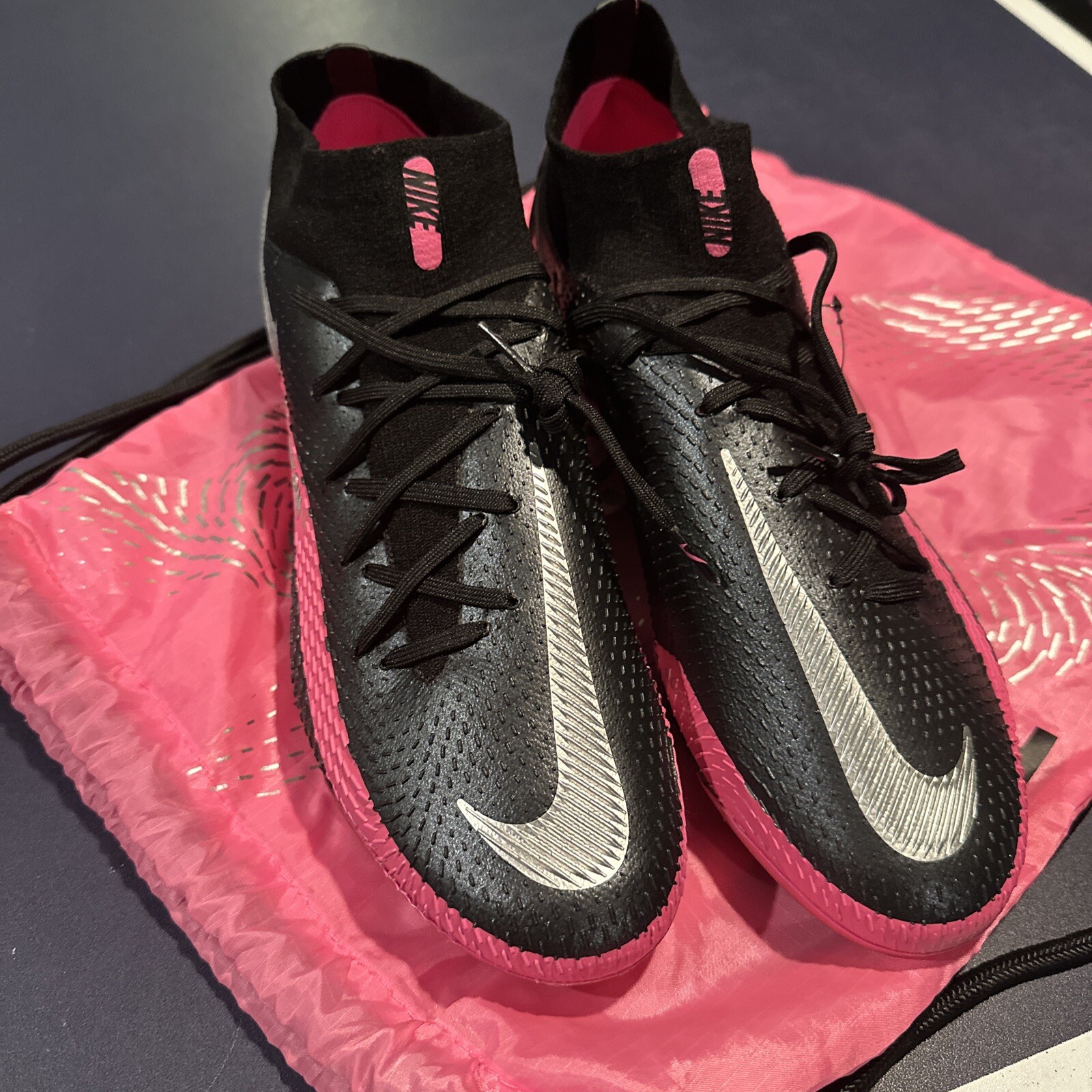 NIKE PHANTOM GT ELITE DF FG ACC FLYKNIT CLEATS CW6589-006 MEN’s SZ 11 ...