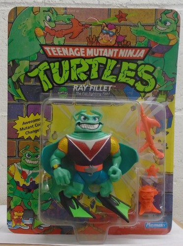 Teenage Mutant Ninja Turtles Ray Fillet TMNT 1991 Color Change Red V ...