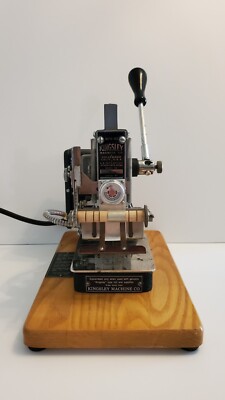 Stamping & Embossing - Kingsley Hot Foil Stamp Printing