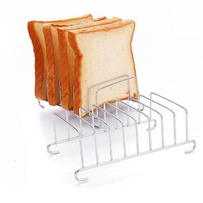 Rectangle Bread Loaf Slice Holder Storing Bread Portable Rack for Bread ...