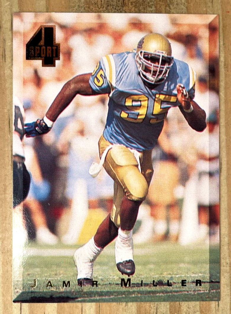 1994 CLASSIC 4-SPORT JAMIR MILLER ROOKIE CARD#60 NM-MT UCLA CARDINALS ...