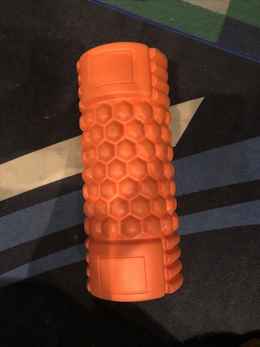URBNFit Pulse Foam Roller, Orange - Electric Muscle & Back Roller no ...