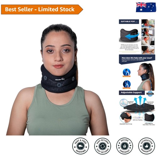 Adjustable Cervical Collar for Neck Pain - Soft Foam Support for Better ...