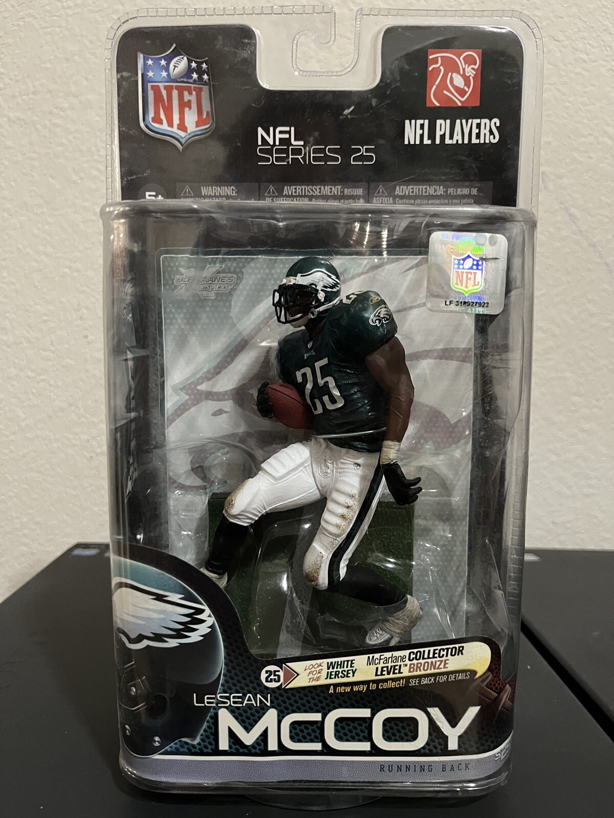 McFarlane Toys NFL Football Series 25 LeSean McCoy Eagles Action Figure ...