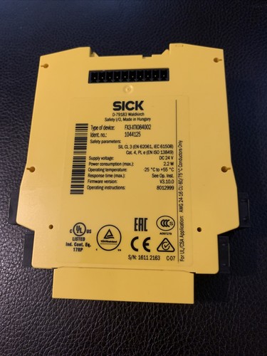 SICK FX3-XTI084002 New No Box Safety I/0 Module | eBay