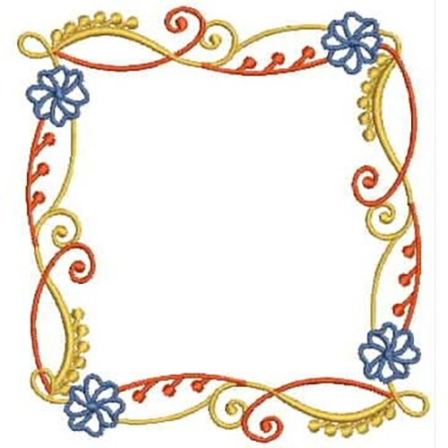 Embroidery Design Set - Decorative Borders - 10 Designs - 9 Formats ...