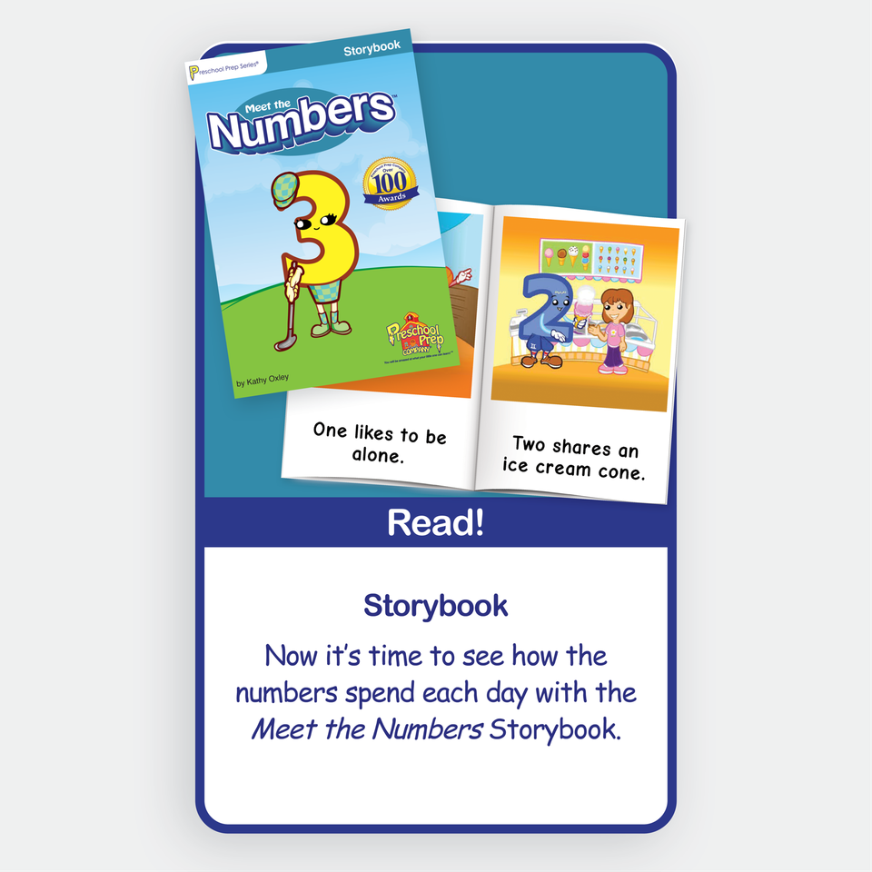Meet the Numbers Learning Kit | FAST FREE SHIPPING | Preschool Prep ...