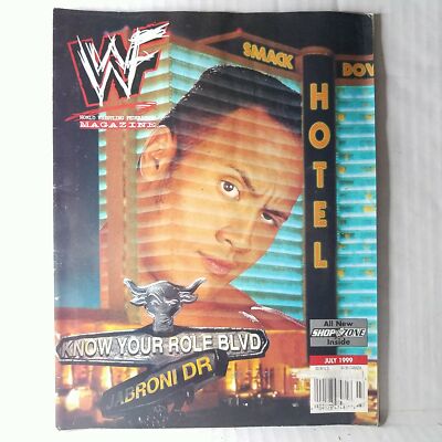 WWF World Wrestling Federation Magazine July 1999 Vol. 18 No. 7 0 | eBay