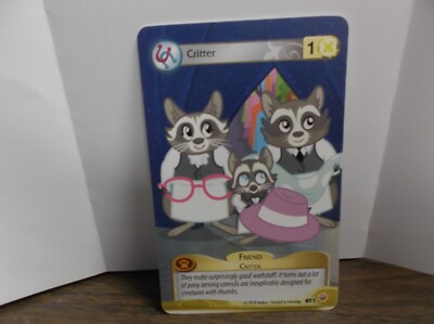 MLP CCG Promo TOKEN Card Critter My Little Pony Rare Pre-release Promo ...