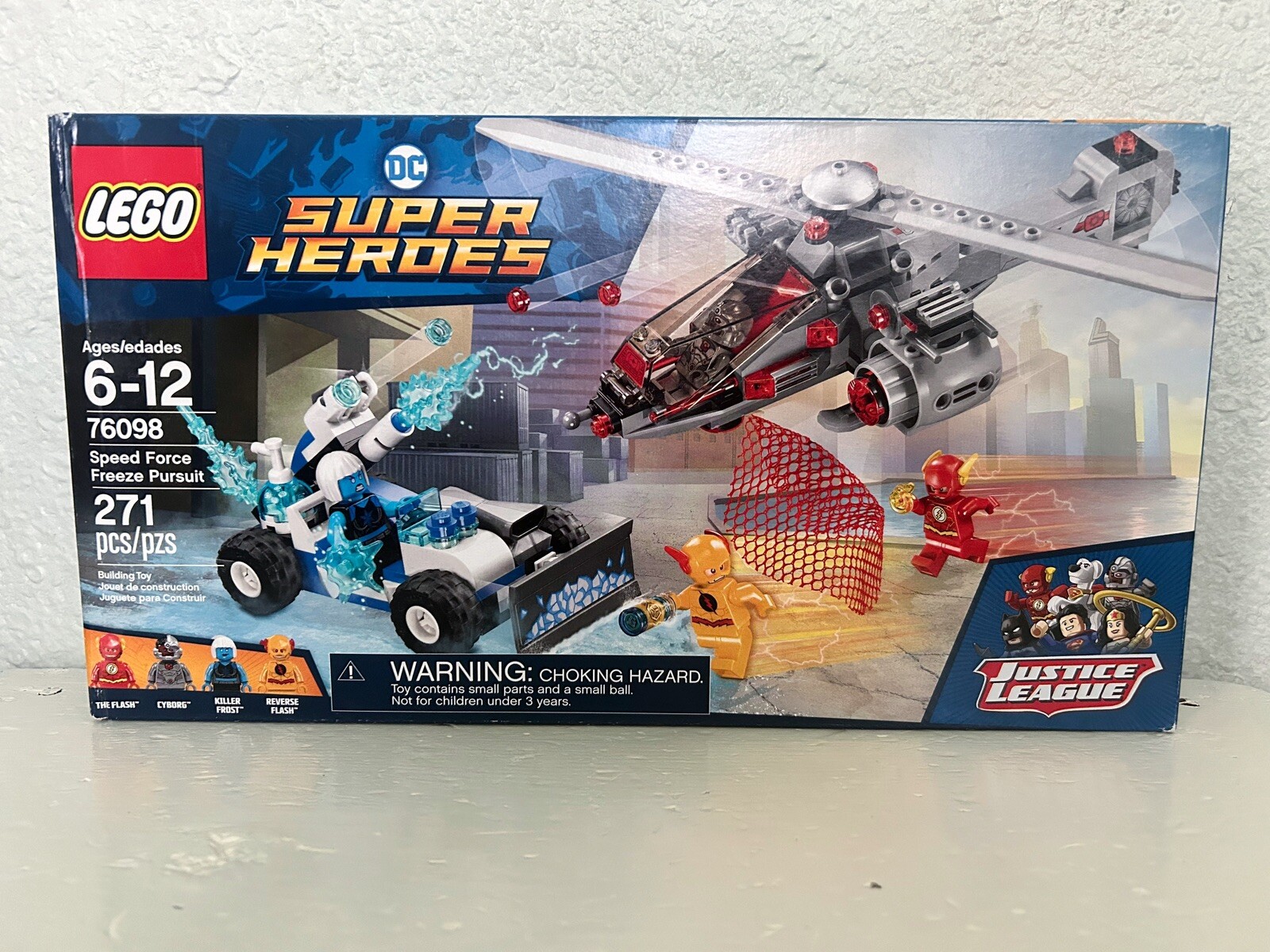LEGO DC Comics Super Heroes: Speed Force Freeze Pursuit (76098) for ...