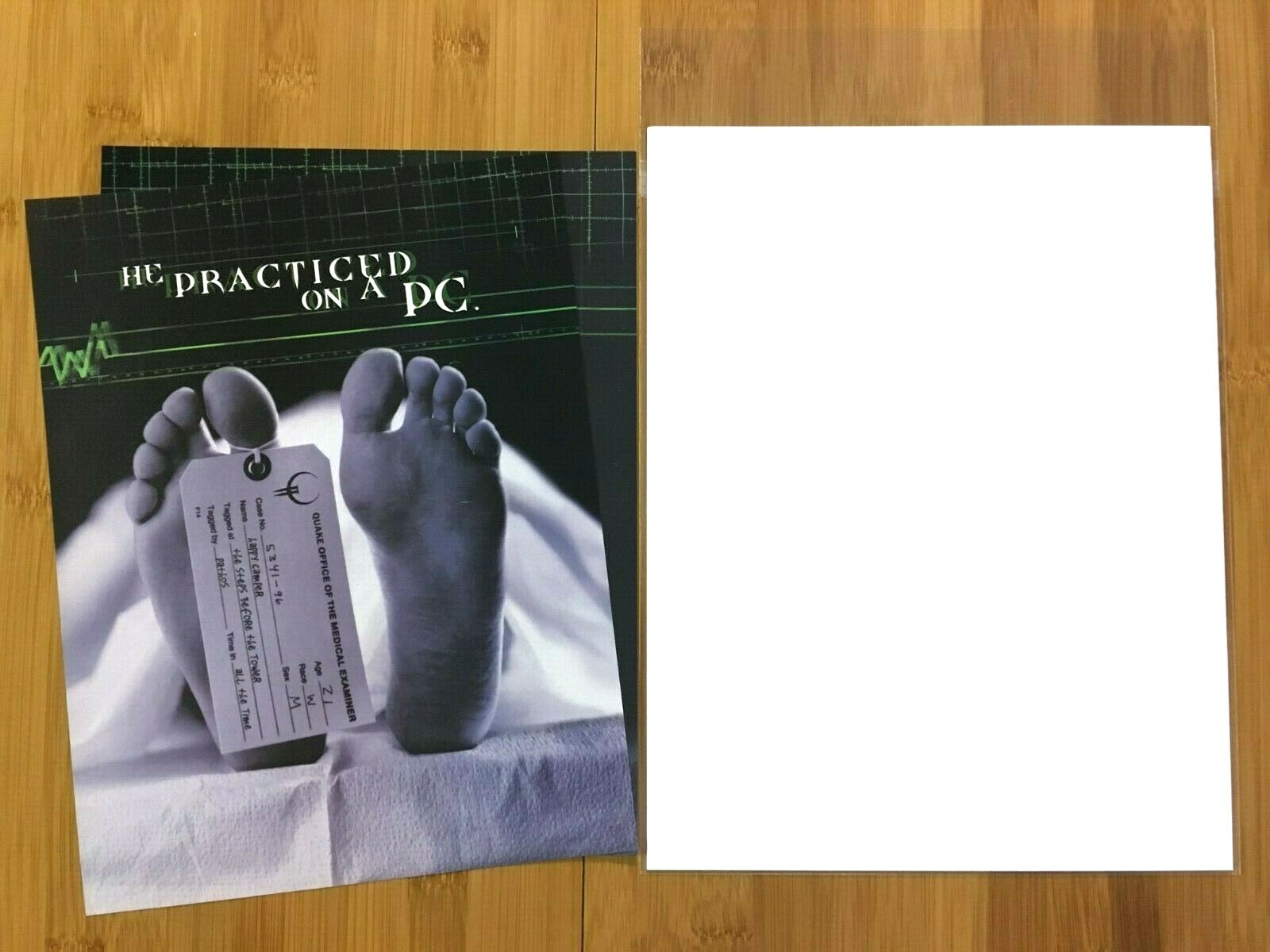 1999 Quake II 2 N64 PS1 PC Vintage Print Ad/Poster Official FPS Video ...