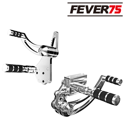 BILLET ALUMINUM CHROME FORWARD CONTROL KITS FOR HARLEY SOFTAIL FATBOY ...