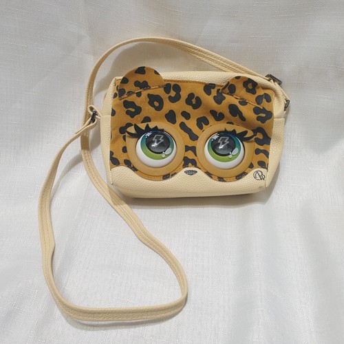 Purse Pet Leoluxe Leopard Talking Blinking Girls Handbag Preloved Free ...