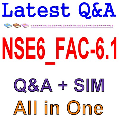 Fortinet NSE 6 - FortiAuthenticator 6.1 NSE6_FAC-6.1 Exam Q&A | eBay