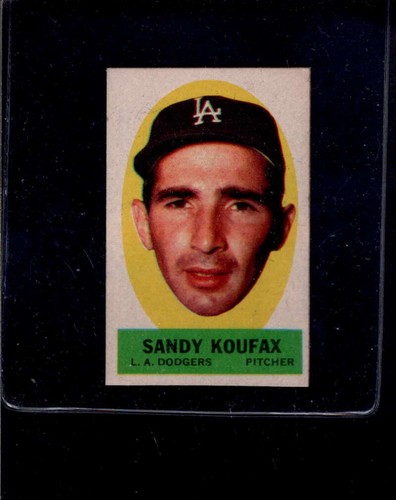 1963 Topps Peel-Offs #23 Sandy Koufax EXMT X2479170 | eBay