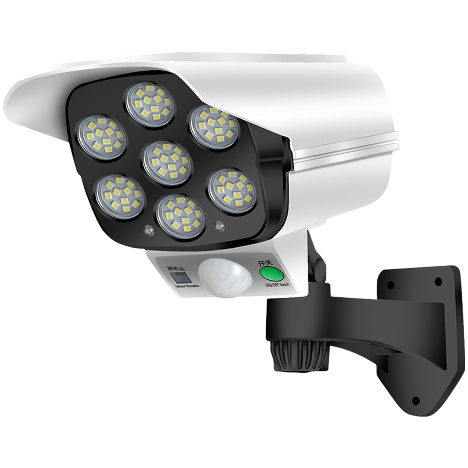 Adjustable Angle Solar Motion Sensor LED Light Outdoor Waterproof ...