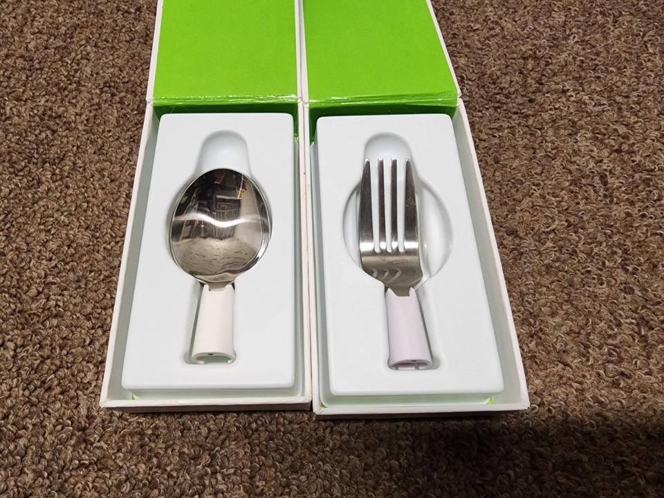 LiftWare Steady Starter Kit Just Spoon And Fork Attachments For Tremors ...