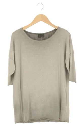 COTTON CANDY T-Shirt Donna Grigio Basic Casual (IT 40, EU 36) | eBay