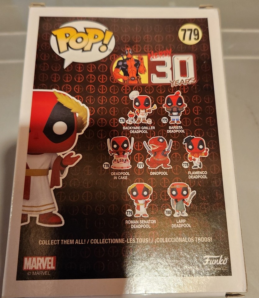 Funk Pop! Deadpool Roman Senator # 779 | eBay