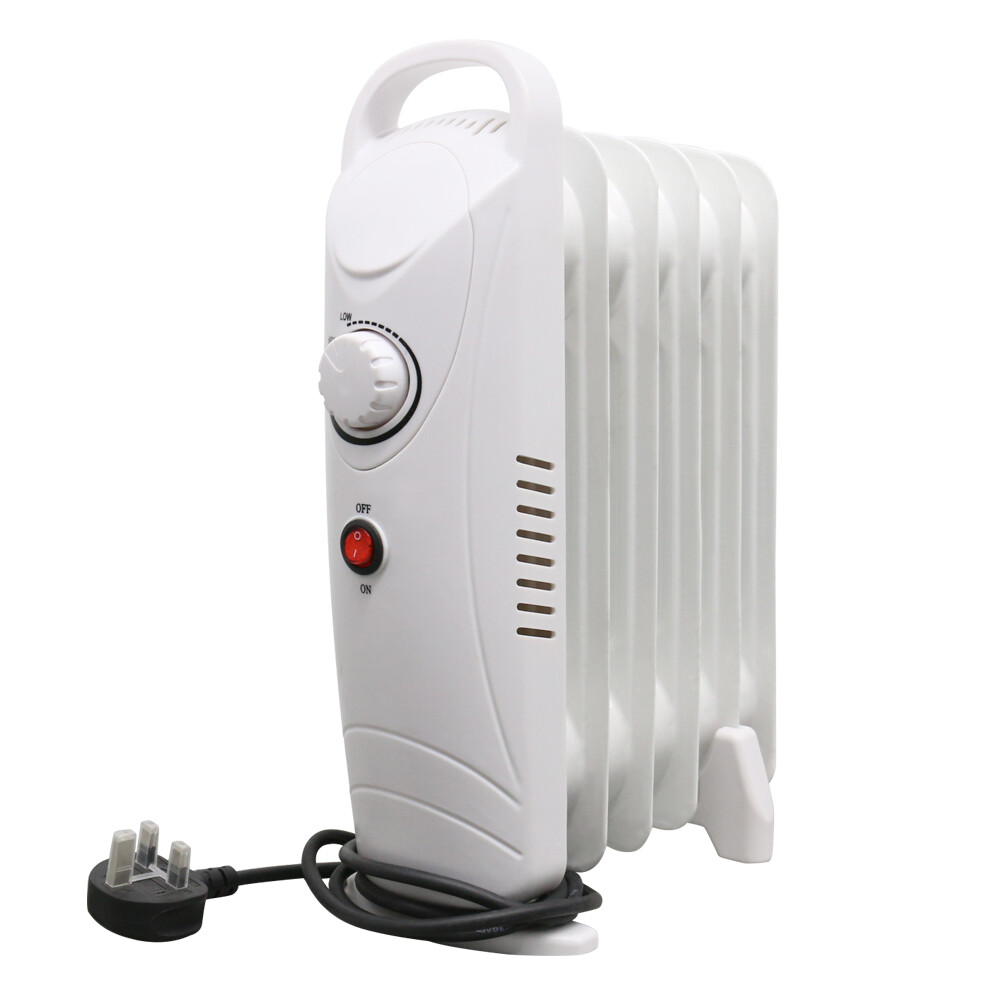 Electric Oil Filled Radiator Portable Heater Convector Adjustable ...
