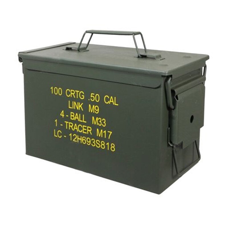 5 - Random Military MREs Insp 2025 w/Grade 1 - FAT 50 Cal Ammo Can ...