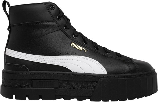 Size 8.5 - PUMA Mayze Mid Black White W for sale online | eBay