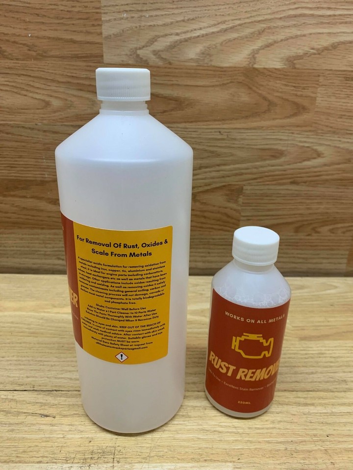 Rust Remover Liquid Dip Solution Use On All Metals Removes Oxides ...