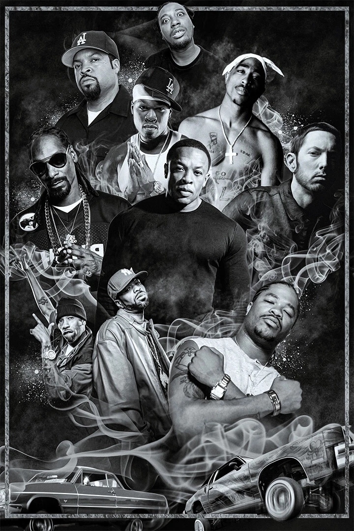 Hip Hop Legends Poster