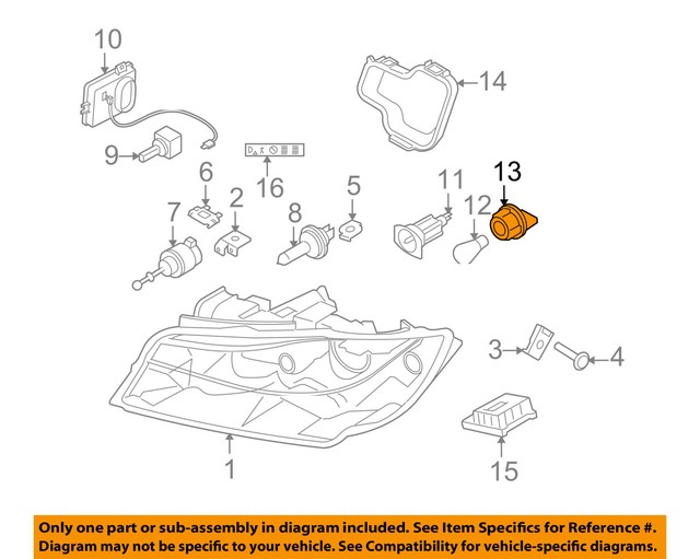 Genuine BMW Bulb Socket for Turn Signal 63117159570 for sale online | eBay
