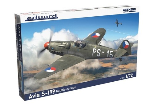 Eduard Plastic Kits 7471 - 1:72 S-199 Bubble Canopy 1/72 Eduard-Weekend ...