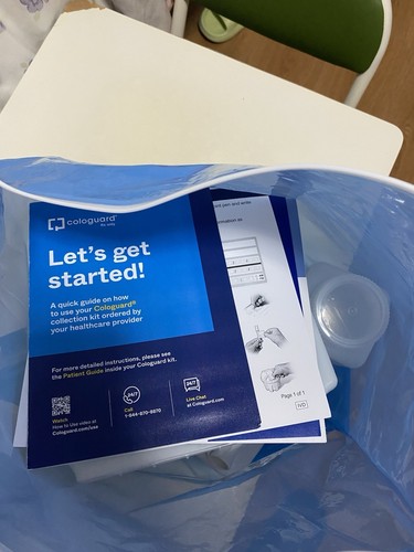 EXACT SCIENCES Specimen COLOGUARD Collection Kit Container Tube Preservation | eBay