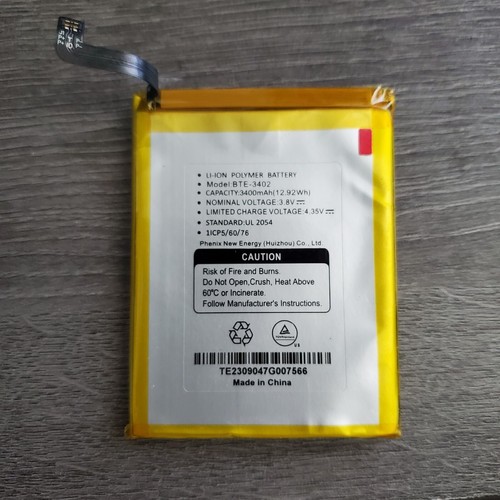 OEM VERIZON ORBIC JOY 4G RC608L ORIGINAL BATTERY BTE-3402 3400mAh 12 ...