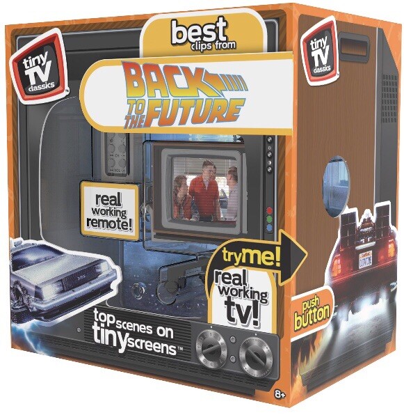 Basic Fun Back to the Future Tiny TV Collectible for sale online | eBay