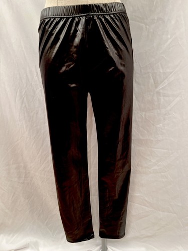 Black Stretchy NWT Pleather Pants (2XL/3XL) By New Mix | eBay