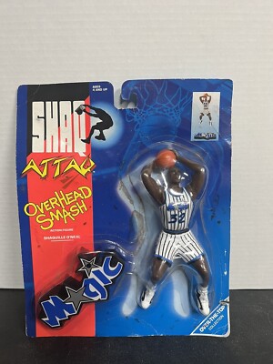 NBA-Shaq Attaq Overhead Smash Shaquille O'Neal-Kenner Action Figure | eBay