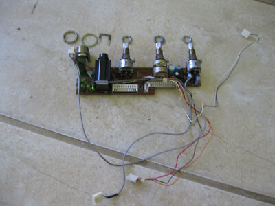 Icom IC-751A Mic +phones+AF/RF Gain+Squelch/Tone+Mic Gain/RF PWR ...