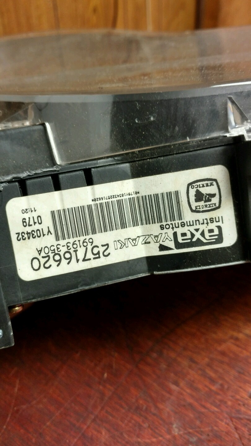 2001 - 2005 Cadillac deville speedometer cluster digital 102k | eBay