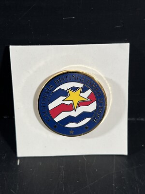 California Distinguished School Enamel Lapel Pin Award Recognition ...