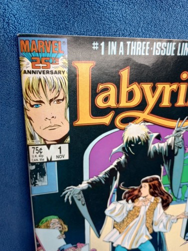 Labyrinth : The Movie No. 1 1986 Marvel Comics Henson Buscema Sid ...