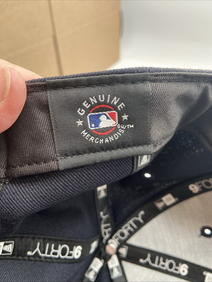 Cleveland Guardians New Era 9FORTY MLB Strapback Hat Retro C Logo ...