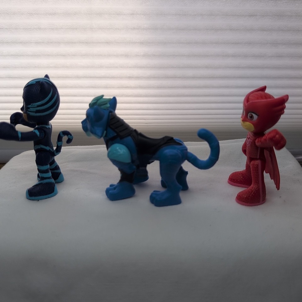 Disney Junior PJ Masks Animal Power 3in Figure Toy 3 Piece Set | eBay