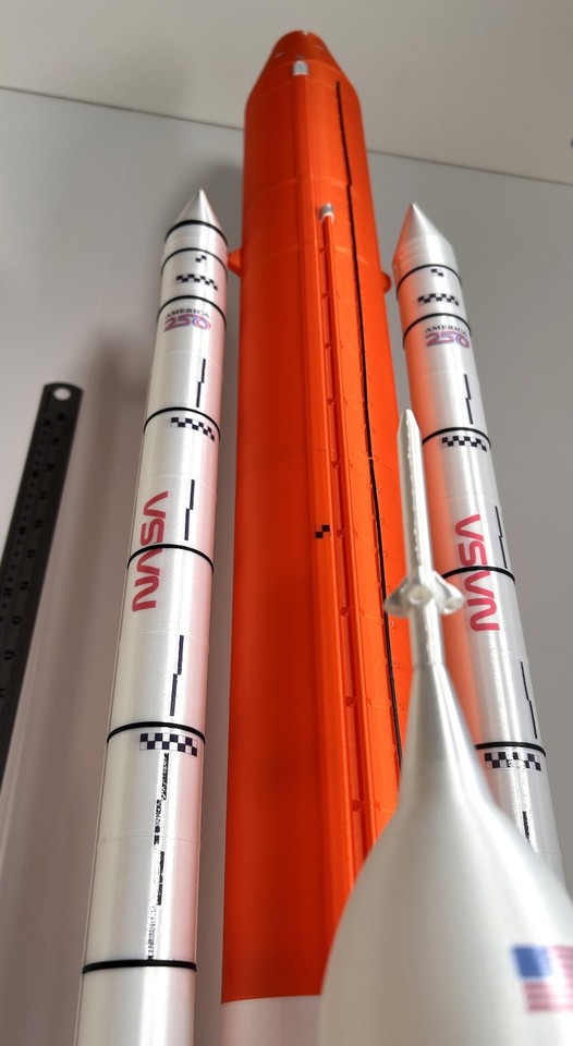 NASA Artemis SLS Rocket Model – Space Launch System Display Model 1/100 ...