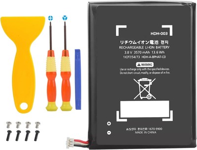 Switch Lite Battery HDH 003 Battery Replacement for Switch Lite HDH 001 ...
