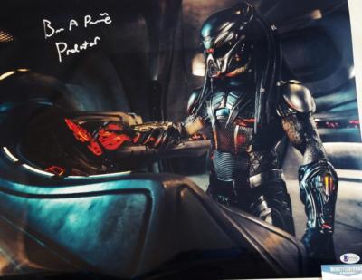BRIAN A PRINCE THE PREDATOR SIGNED 16X20 METALLIC PHOTO BECKETT BAS COA ...