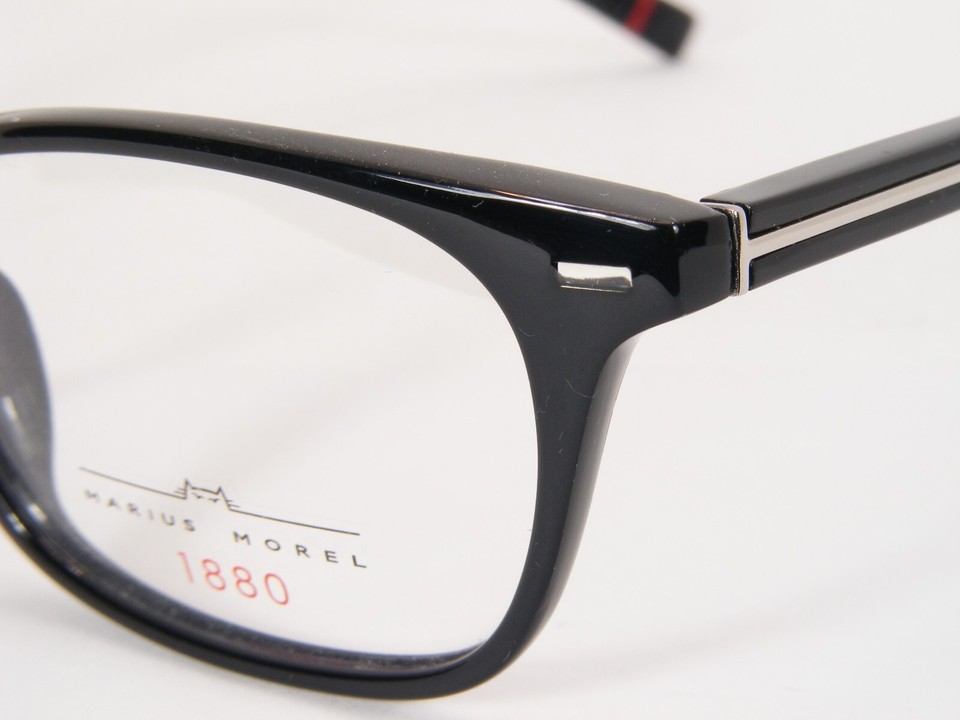 MARIUS MOREL 1880 1612M V1020 Black UNIQUE RARE EYEGLASSES GLASSES 50 ...