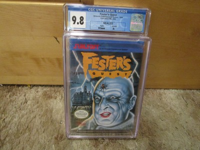 Fester's Quest for Nintendo CGC Graded 9.8 | eBay