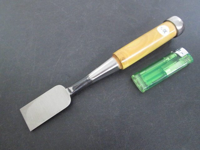 EA524 Japanese OIRE NOMI Chisel 30mm Blade Width "ONISI" carpentry tool ...