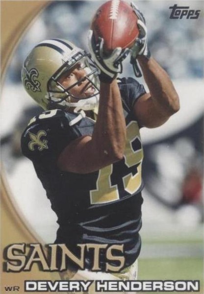 2010 Topps - #241 Devery Henderson for sale online | eBay